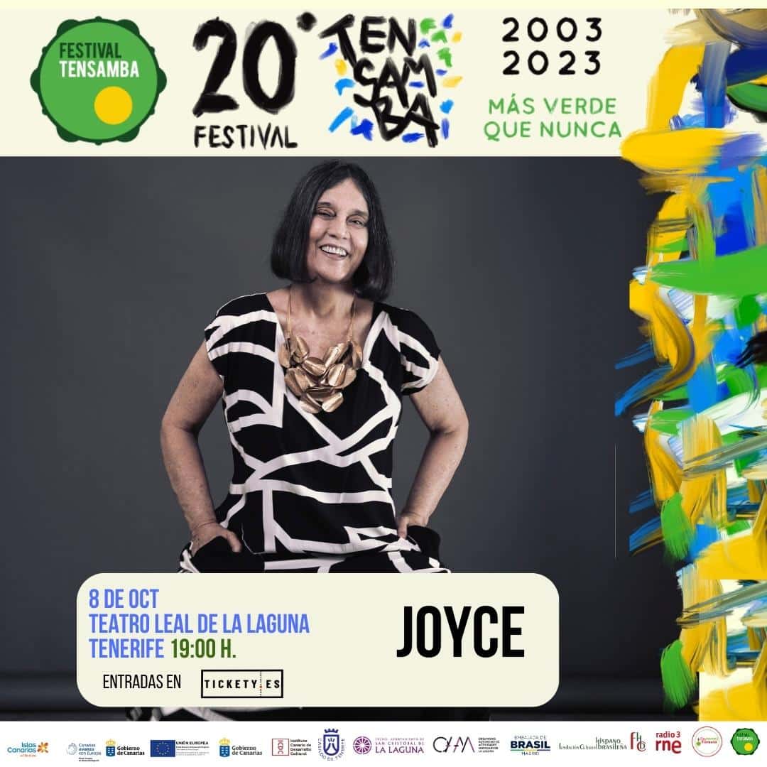 La reina de la Bossa Nova, Joyce Moreno, aterriza en Canarias de la ...