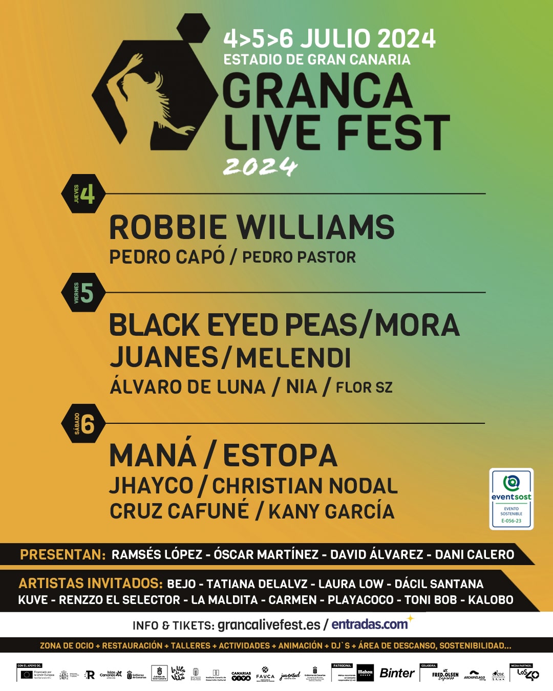 Granca Live Fest presenta a todos sus artistas invitados y ...